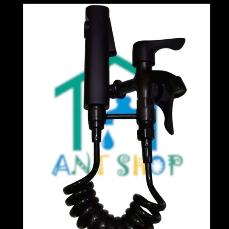 Promo Paket Jet Shower Spray Closet 7c+kran Air Cabang Double Kamar ...