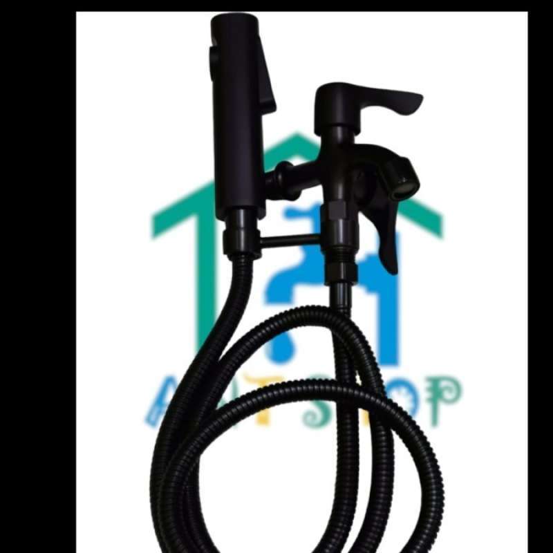 Promo Paket Jet Shower Spray Closet 7c+kran Air Cabang Double Kamar ...