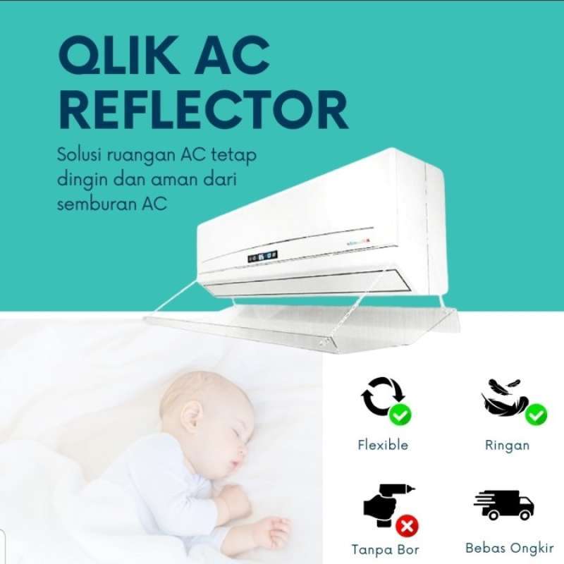 Promo Ac Reflector / Akrilik Ac / Ac Shield / Talang Ac / Penahan Angin ...