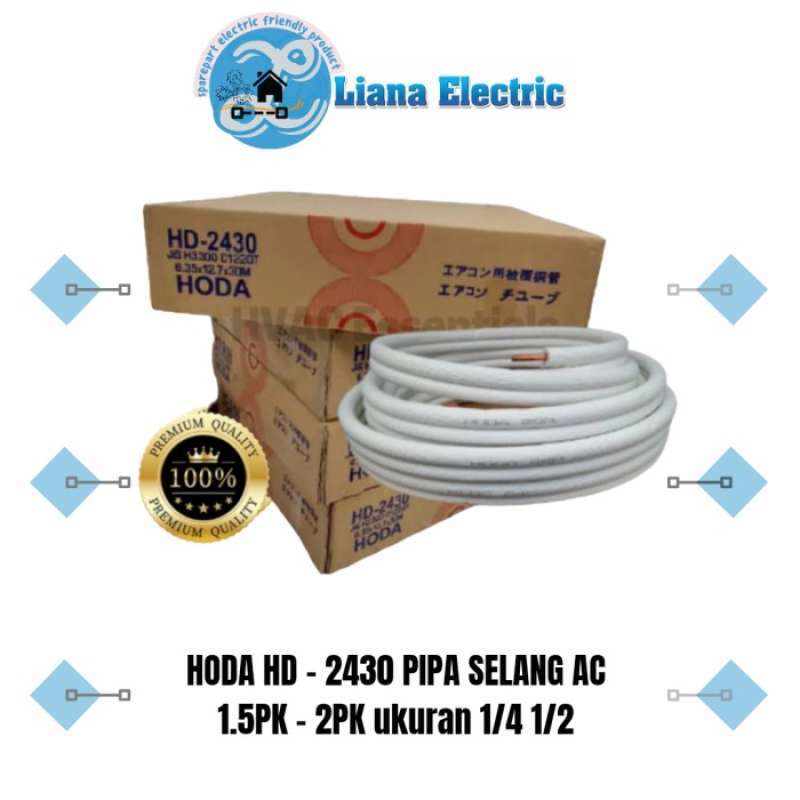 Promo Pipa Selang Ac Hoda Hd-2430 1.5pk - 2pk Ukuran 1/4 1/2 Harga ...