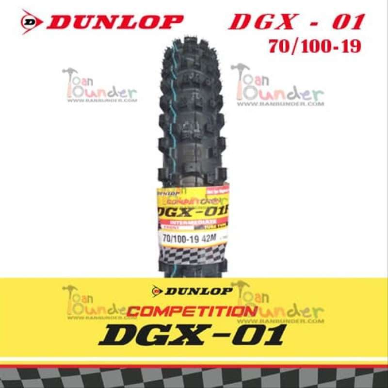Promo Ban Dunlop 70/100-19 40m Wt Dgx-01 Competition (trail) Diskon 23% ...
