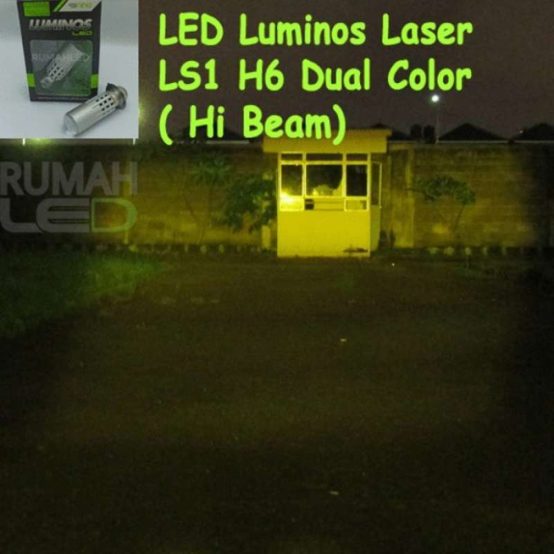 Promo (satuan) Led Laser H6 Luminos Ls1 9nine Dual Color Diskon 23% Di Seller Yss Elektronik ...
