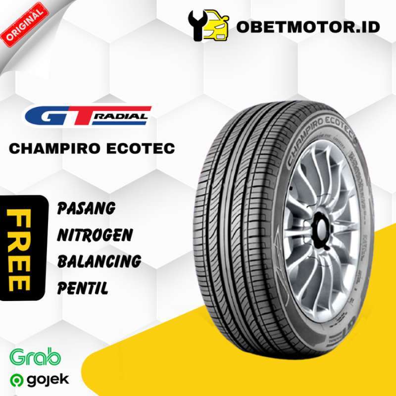 Promo Ban Mobil Gt Radial Champiro Ecotec 185 60 R14 Diskon 23% Di Seller Baldum Store ...