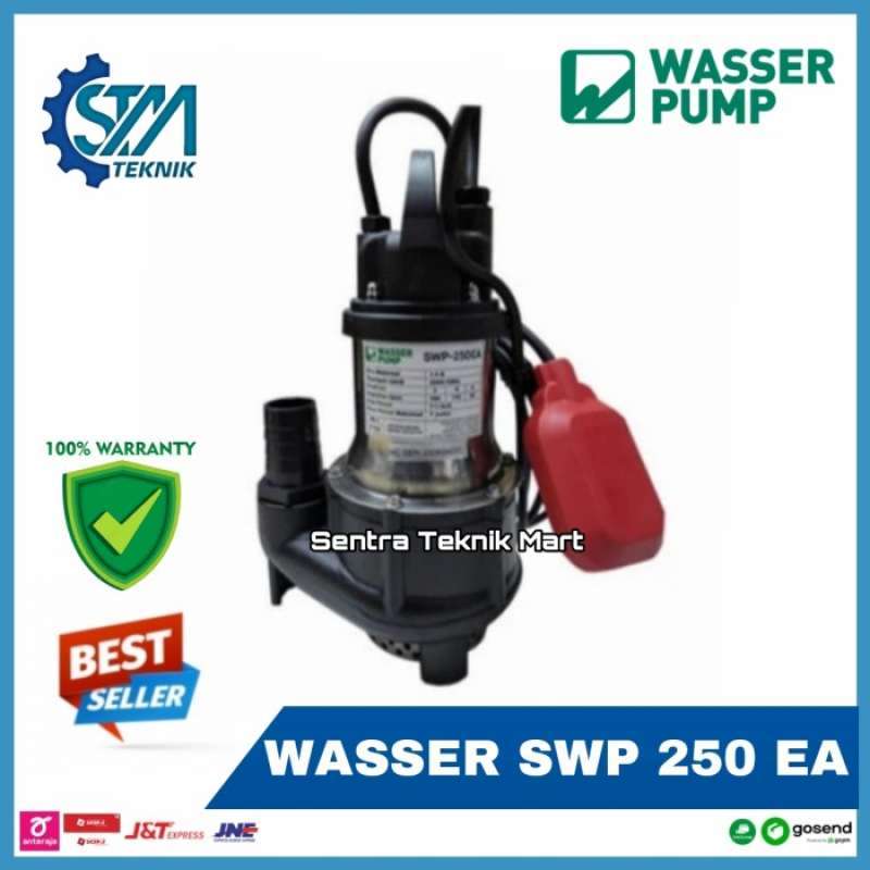 Promo Pompa Celup Otomatis Air Kotor Wasser Swp 250 Ea Floating Switch 250w Diskon 23% Di Seller ...