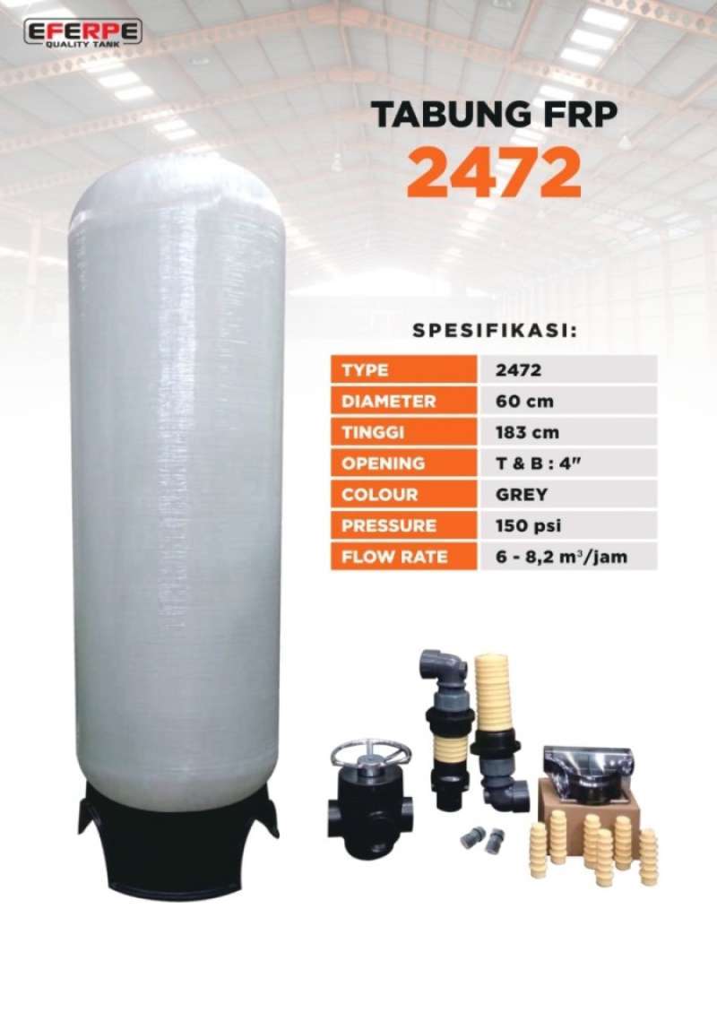 Promo 2472 Frp Tank / Filter Air / Penjernih Air / Saringan Air Diskon ...