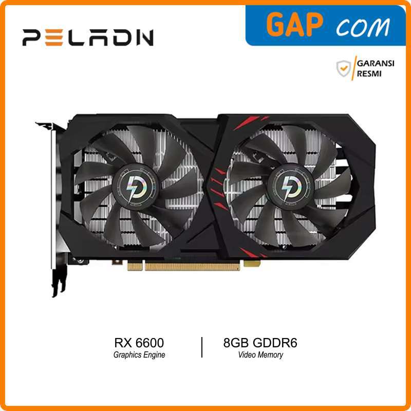 Jual Vga Peladn Amd Radeon Rx 6600 8gb Gddr6 Gaming Graphics Card ...