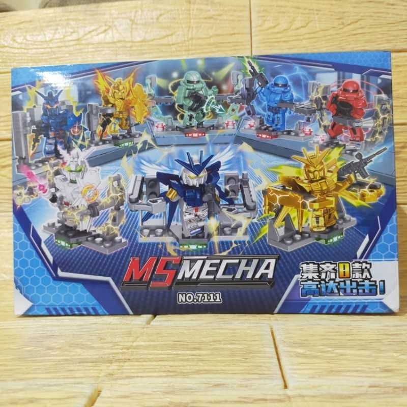 Promo Mainan Balok Susun Edukatif Brick Robot Gundam Assault Mecha Ms ...