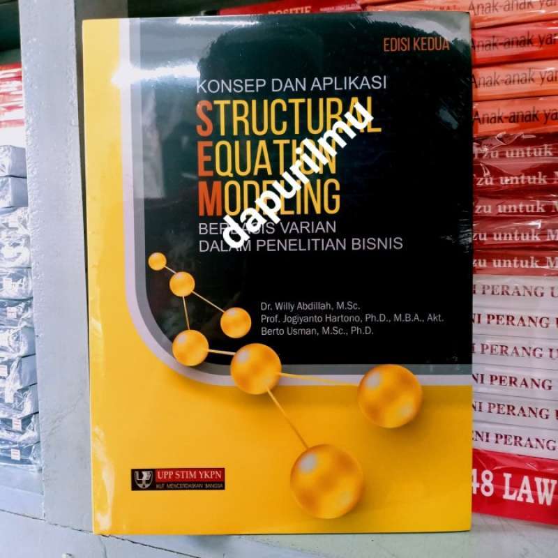 Jual Konsep & Aplikasi Structural Equation Modeling Berbasis Varian ...
