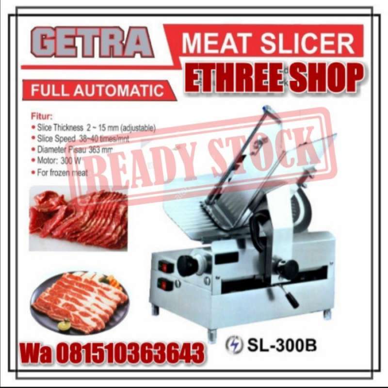 Promo Getra Meat Slicer Full Automatic Sl 300b - Mesin Pengiris Daging ...