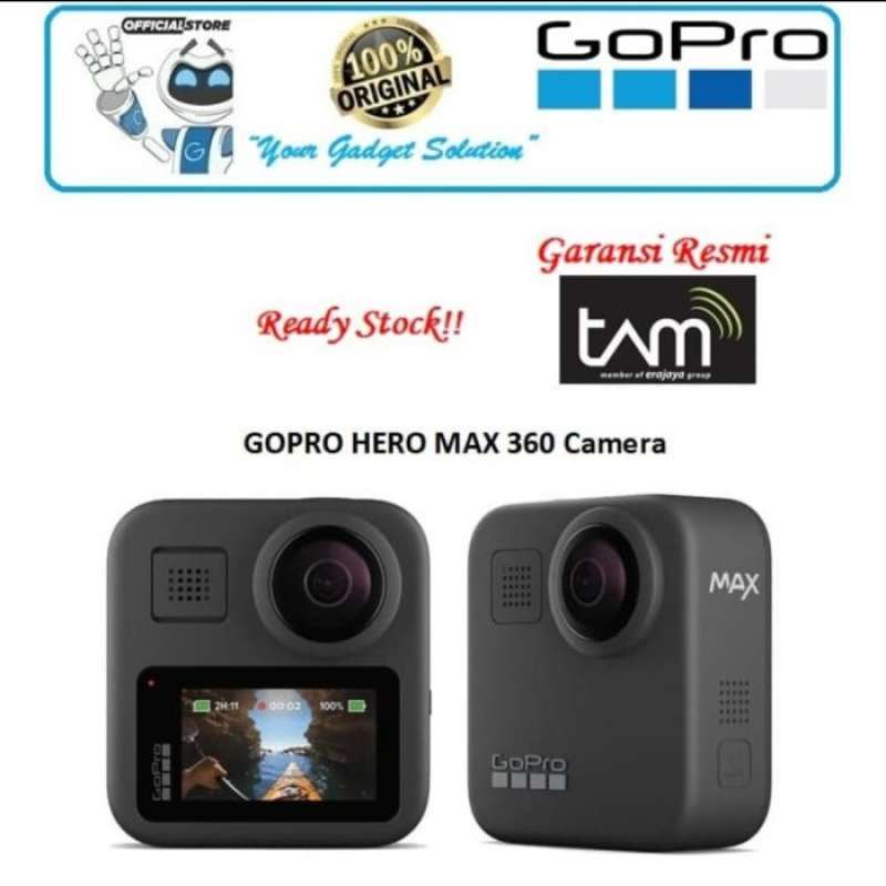 Jual Gopro Hero Max - 360 Camera Garansi Resmi Tam Indonesia Di Seller Circlet - Cengkareng ...