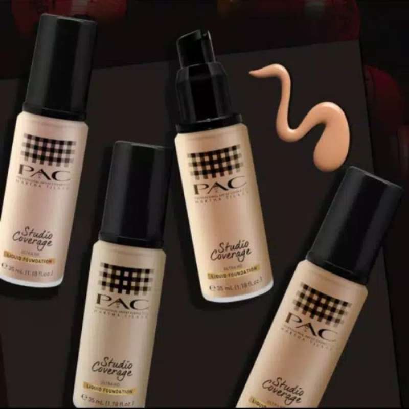 Promo Pac Studio Coverage Liquid Foundation 02 Diskon 23% Di Seller ...