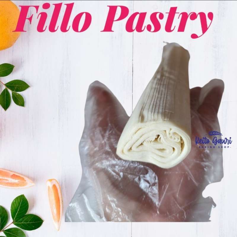 Jual Frozen Phyllo Pastry Fillo 25 X 25 Cm 300 Gram Di Seller Winter ...