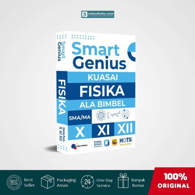 Jual Buku Smart Genius Kuasai Fisika Ala Bimbel Sma/ma (garda Cendekia ...