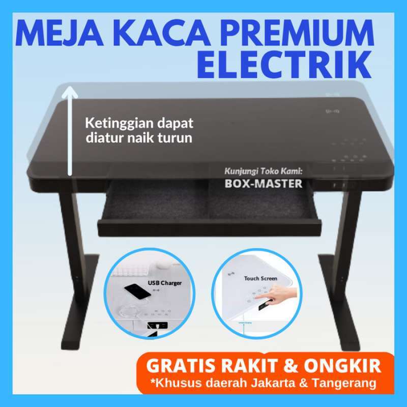 Promo Meja Direktur Pc Adjustable Desk Standing Desk Meja Kerja Meja ...