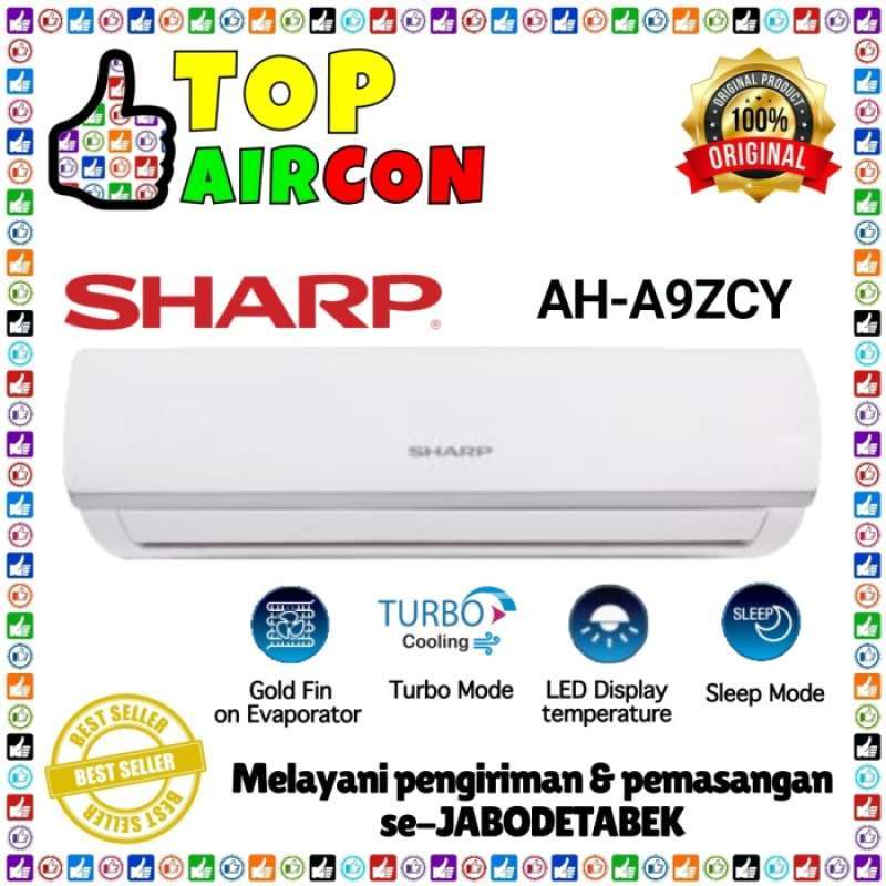 Promo Ac Sharp Ah - A 9 Ucy 1 Pk Ac Sharp 9 Ucy Turbo Ah-a9ucy Unit ...
