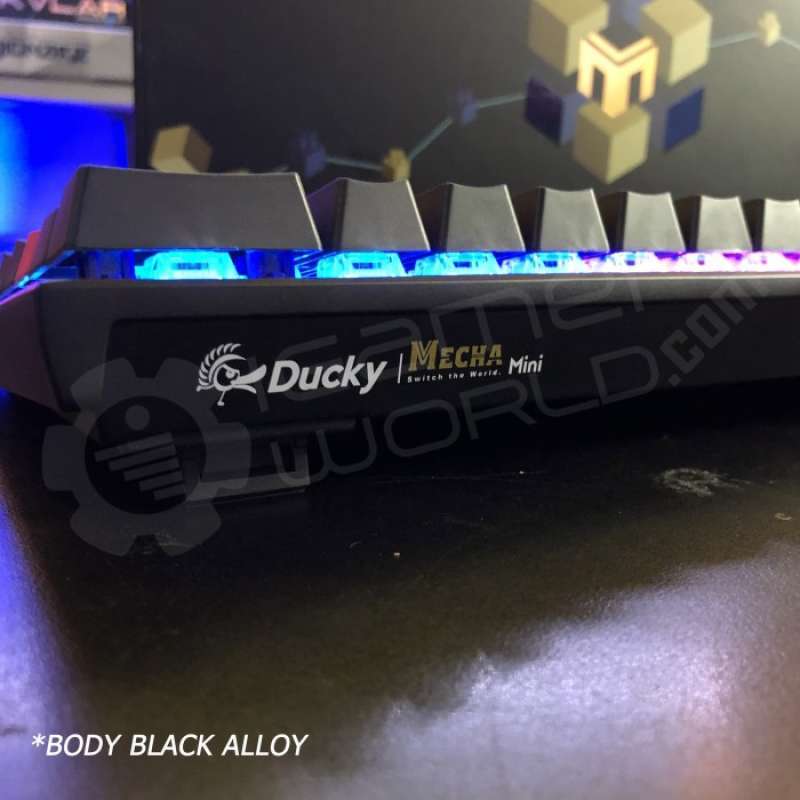 Promo Ducky Mecha Mini 60% Metal Edition Mechanical Gaming Keyboard ...