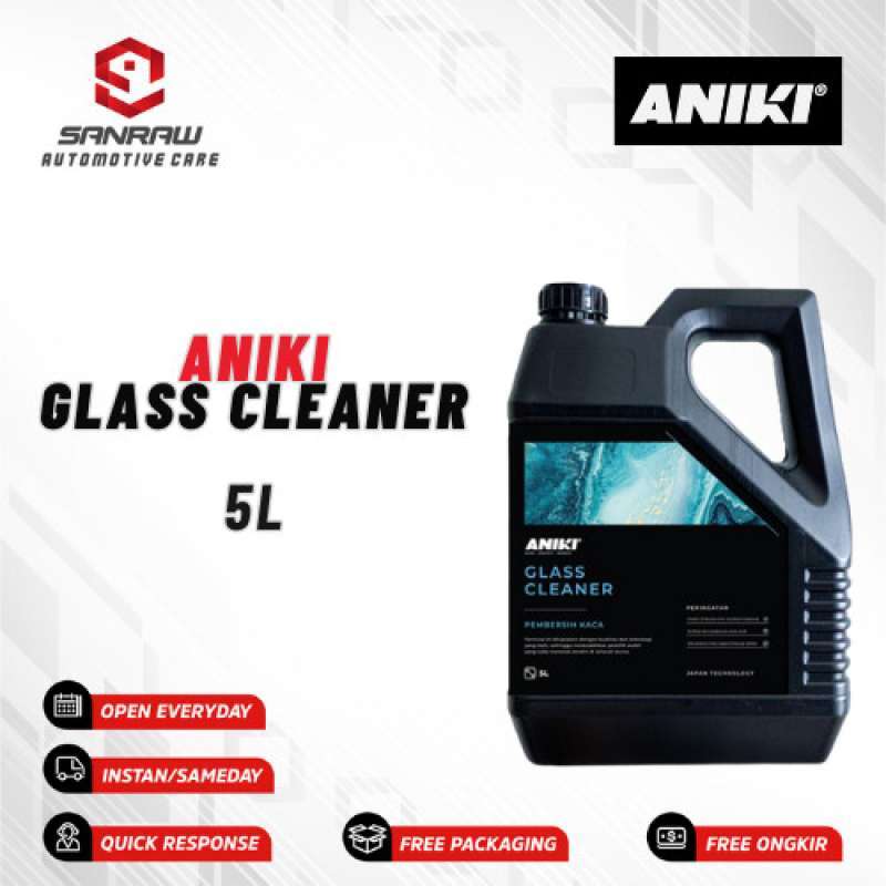 Promo Aniki Glass Cleaner 5l - Pembersih Kaca Mobil Diskon 23% Di ...