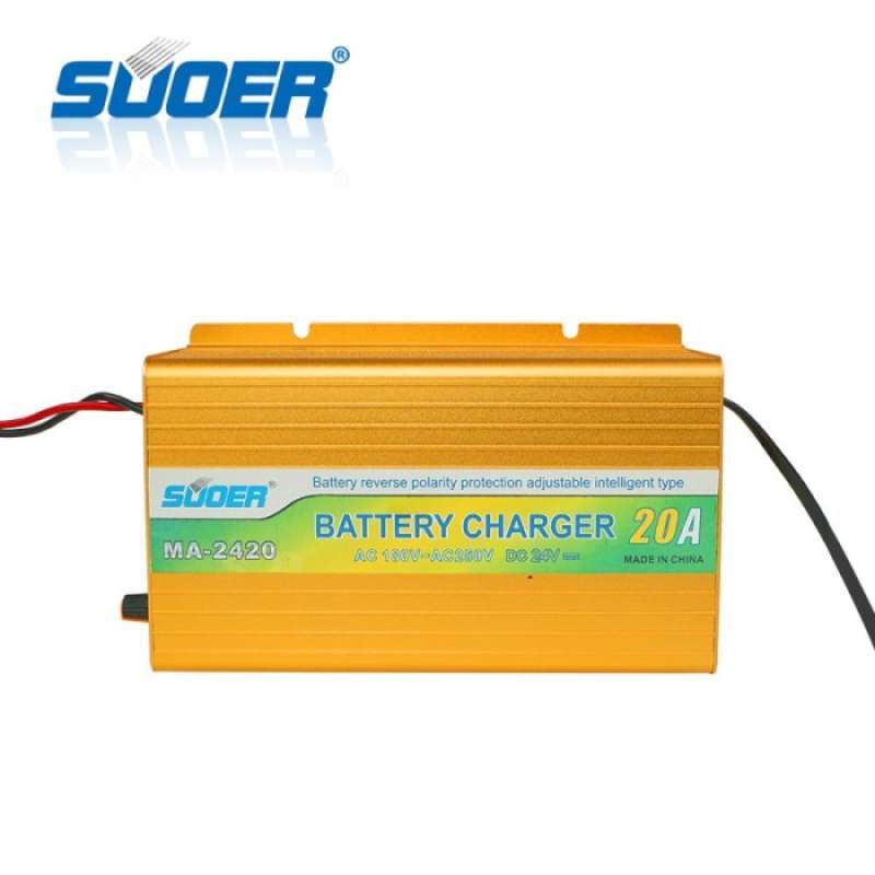 Promo Battery Charger Accu/aki 24v 20a Suoer Ma-2420a Otomatis Diskon ...