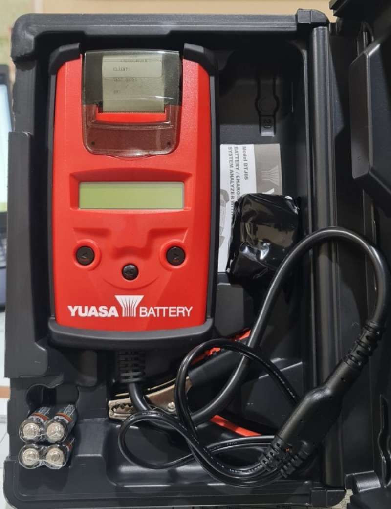 Promo Yuasa Digital Battery Tester Btj85 / Btj-85 / Charging Diskon 23% ...