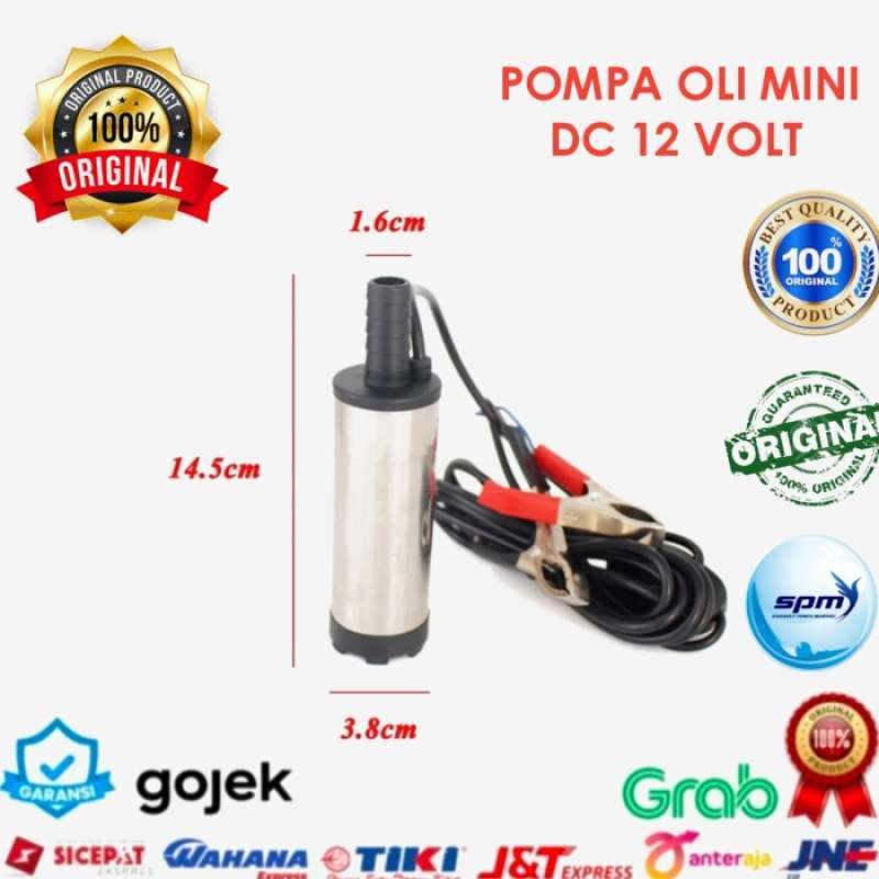 Promo Pompa Oli Mini Pompa Minyak Pompa Celup Pompa Sedot Solar Dc 12 V 38mm Diskon 23% Di ...
