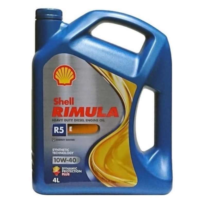 Promo Oli Mesin Diesel Shell Rimula R5 E 10w40/10w-40 Api Ci4 (4l/4 ...