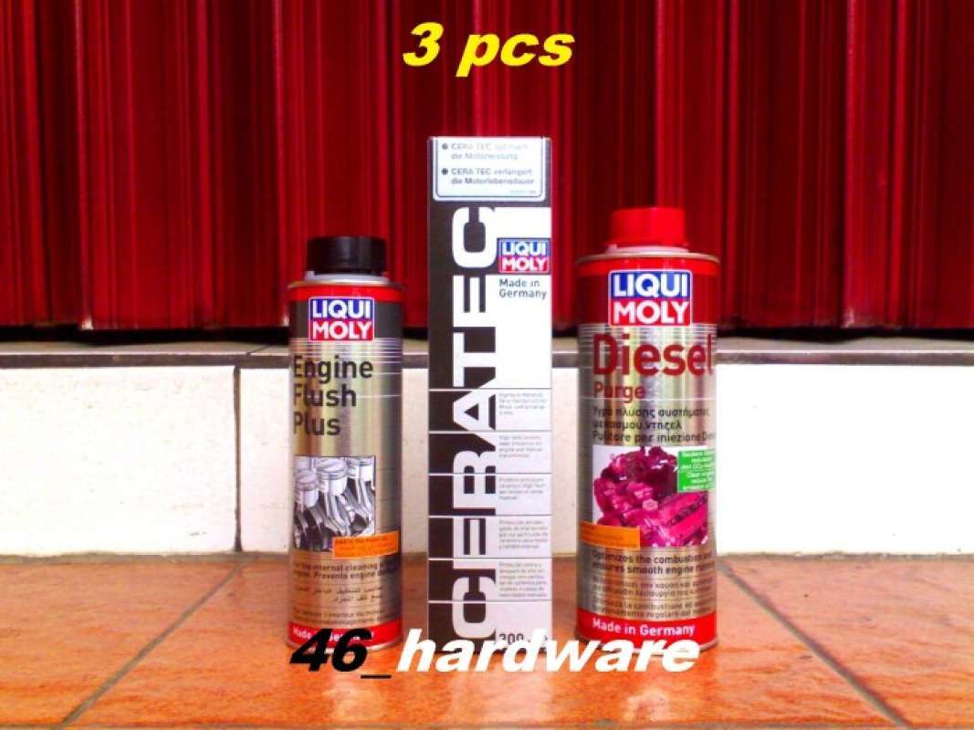 Promo Liqui Moly Engine Flush Plus 8374 300ml & Lm Ceratec Lm Diesel ...