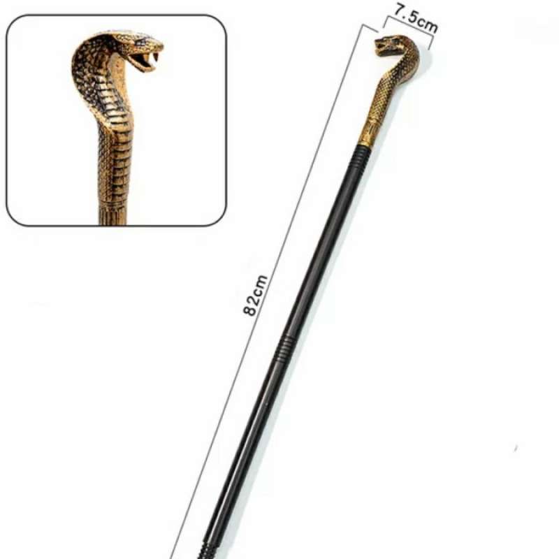 Jual Egypt Pharaoh Snake Sceptre Tongkat Raja Firaun Mesir Haloween ...