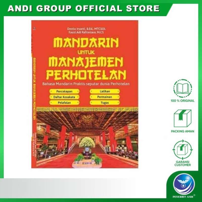 Jual Penerbit Andi - Mandarin Untuk Manajemen Perhotelan Di Seller ... Jual Penerbit Andi - Mandarin Untuk Manajemen Perhotelan Di Seller ...