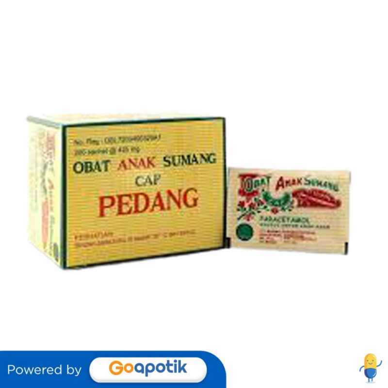 Jual Cap Pedang Obat Anak Sumang Rasa Jeruk Box 100 Sachet Di Seller ...