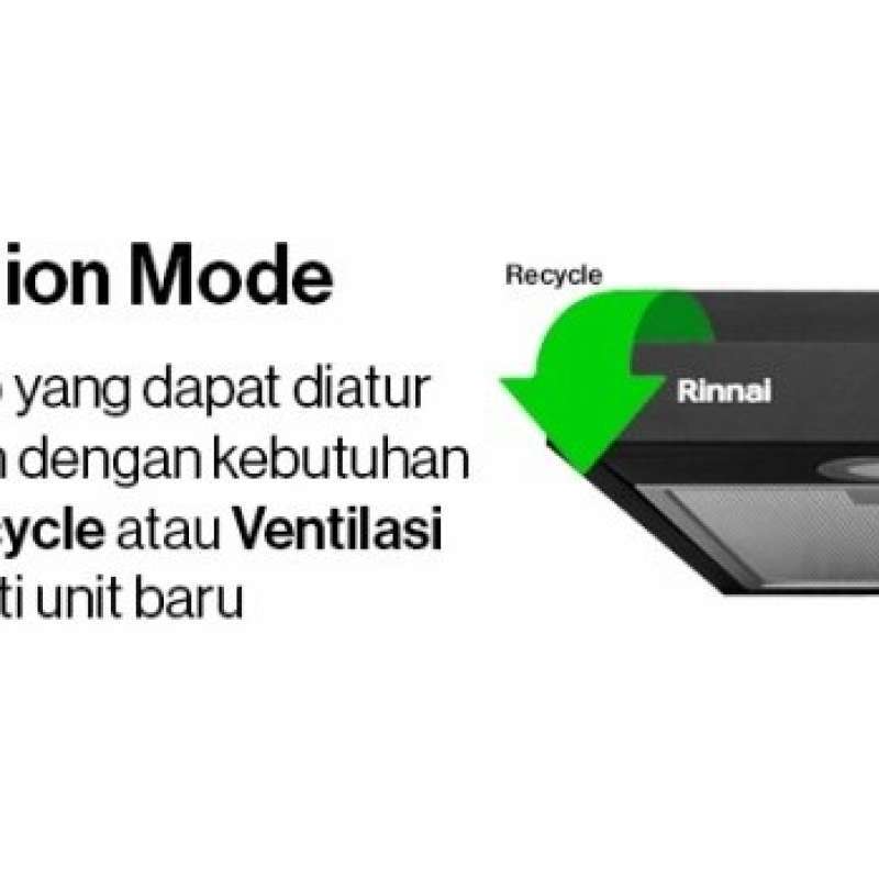 Promo Rinnai Cooker Hood Rh-126 B Pengisap Asap Terbaik Diskon 10% Di ...