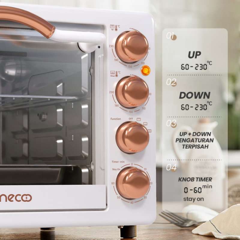Promo Electric Oven Mecoo Mc4001 Open Listrik Mecco 22 Liter Low Watt ...