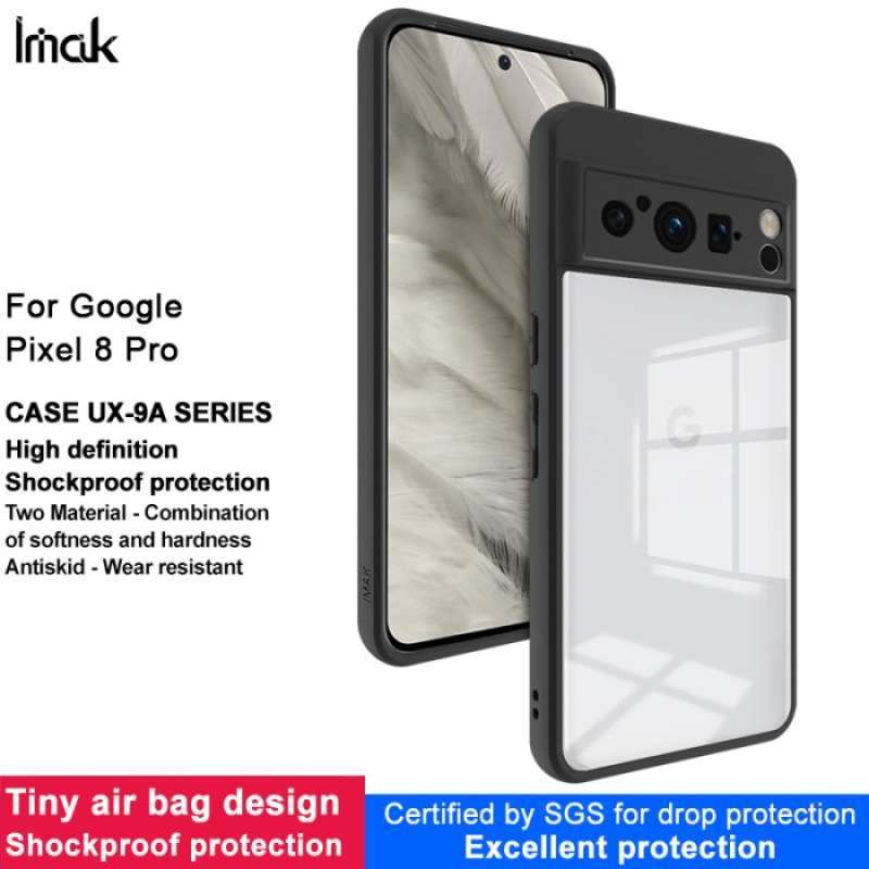 Promo Case Google Pixel 8 Pro Imak Ux-9a Hybrid Airbags Casing Diskon 23% Di Seller Andalas ...