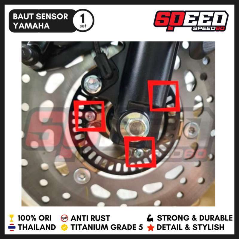 Jual Baut New Tech Sensor Nmax Aerox Xmax Lexi Baut Titanium Grade 5 ...