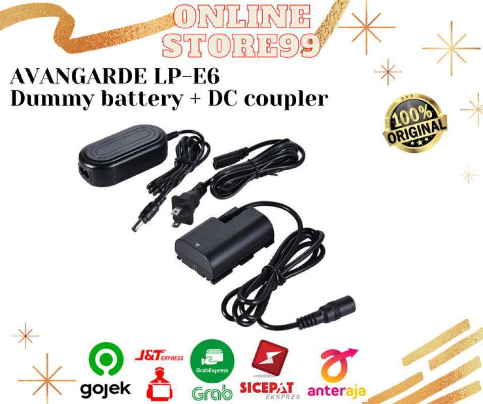Promo Avangarde Lp E6 Dummy Battery Dc Coupler Diskon 33 Di Seller