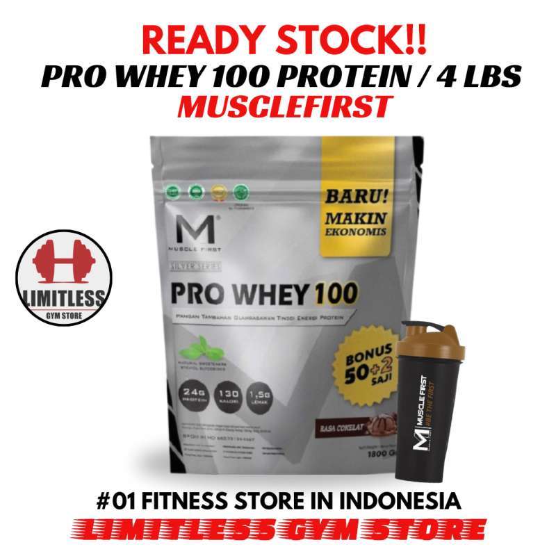 Jual Muscle First Pro Whey 100 4 Lbs Lb M1 Prowhey Susu Protein Gym Fitness Di Seller Limitless ...
