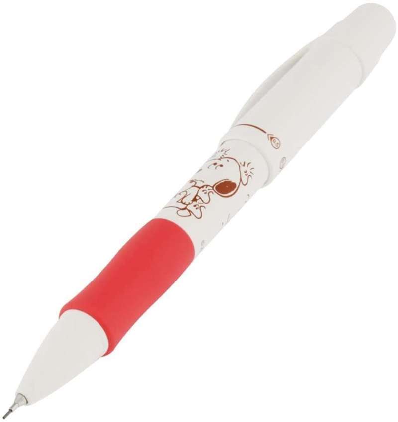 Jual Sun-star Nicolo Peanuts Snoopy Red 0.3mm + 0.5mm Mechanical Pencil ...