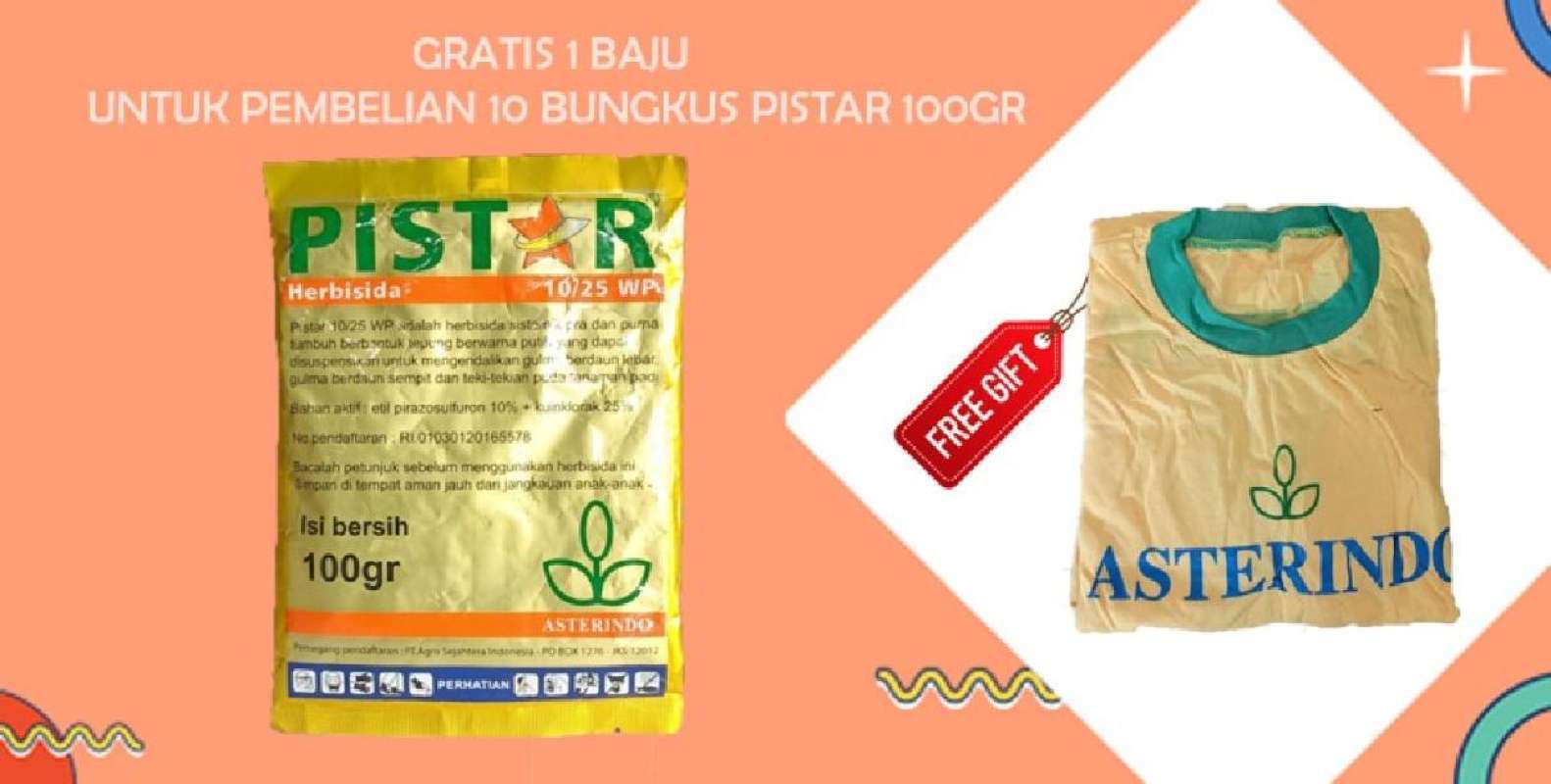 Jual Pistar 10/25wp - 100gr Di Seller Inti Pertanian - Sampali, Kab ...