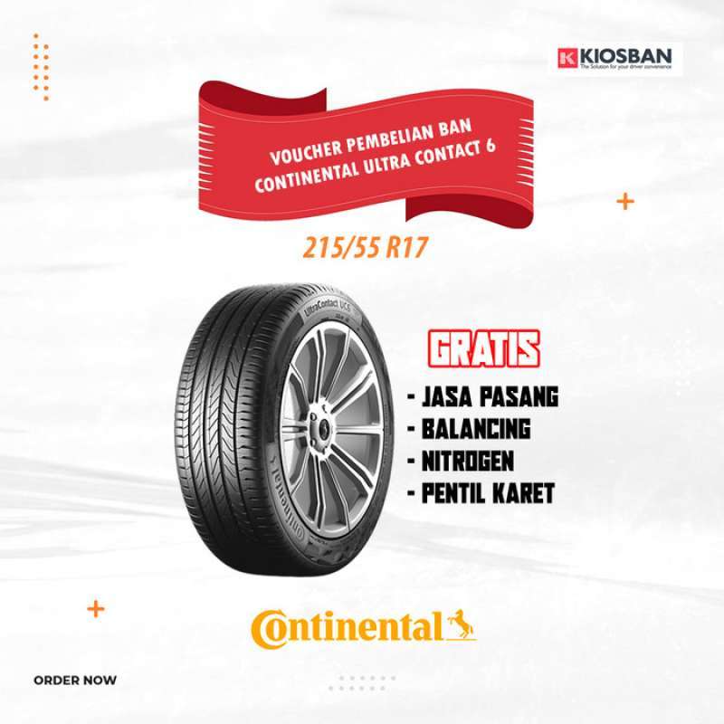 Promo Ban Mobil Continental Ultra Contact 6 215/55 R17 Vocer Diskon 23% Di Seller Baldum Store ...