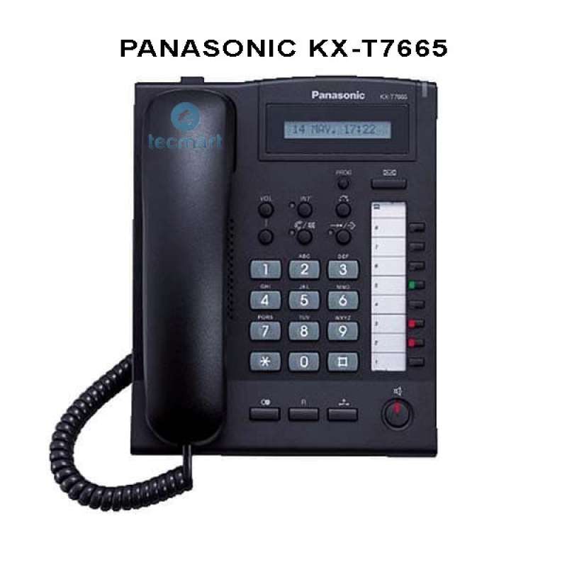 Promo Kx-t7665- Pesawat Telepon Digital Proprietary Pbx Panasonic Baru - Hitam Diskon 7% Di ...