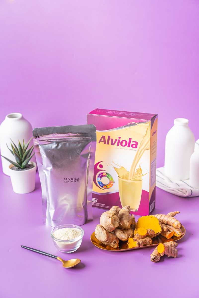 Jual Paket 2 Box Alviola Susu Rempah Premium Solusi Atasi Kolestrol ...