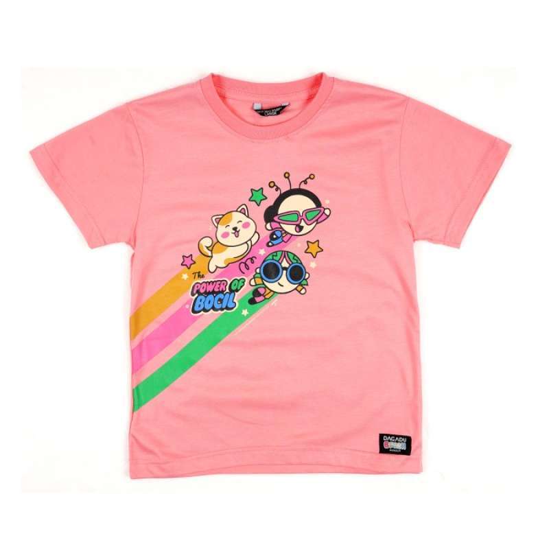 Jual Kaos Dagadu Bocah Adik Official Power Of Bocil - S, Azure Blue Di ...