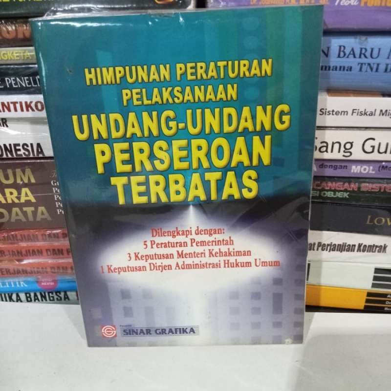 Jual Buku Himpunan Peraturan Pelaksanaan Undang - Undang Perseroan ...