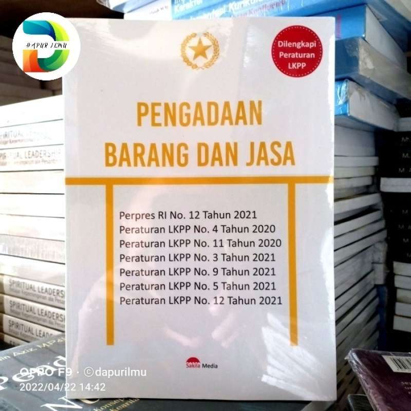 Jual Buku Original Pengadaan Barang Dan Jasa Pengadaan Barang Dan