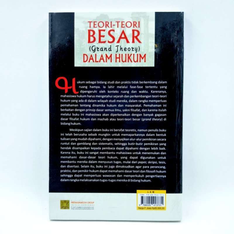 Jual Teori-teori Besar ( Grand Theory) Dalam Hukum - Munir Fuady Di ...
