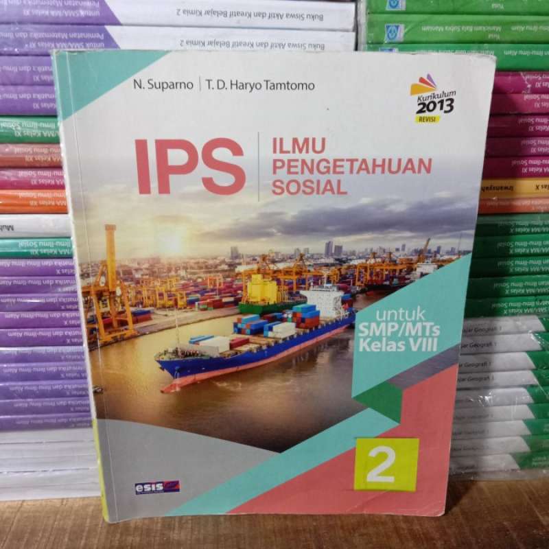 Jual Buku Original Ips Smp Kelas 8 K13 Revisi Esis By N.suparno Di ...