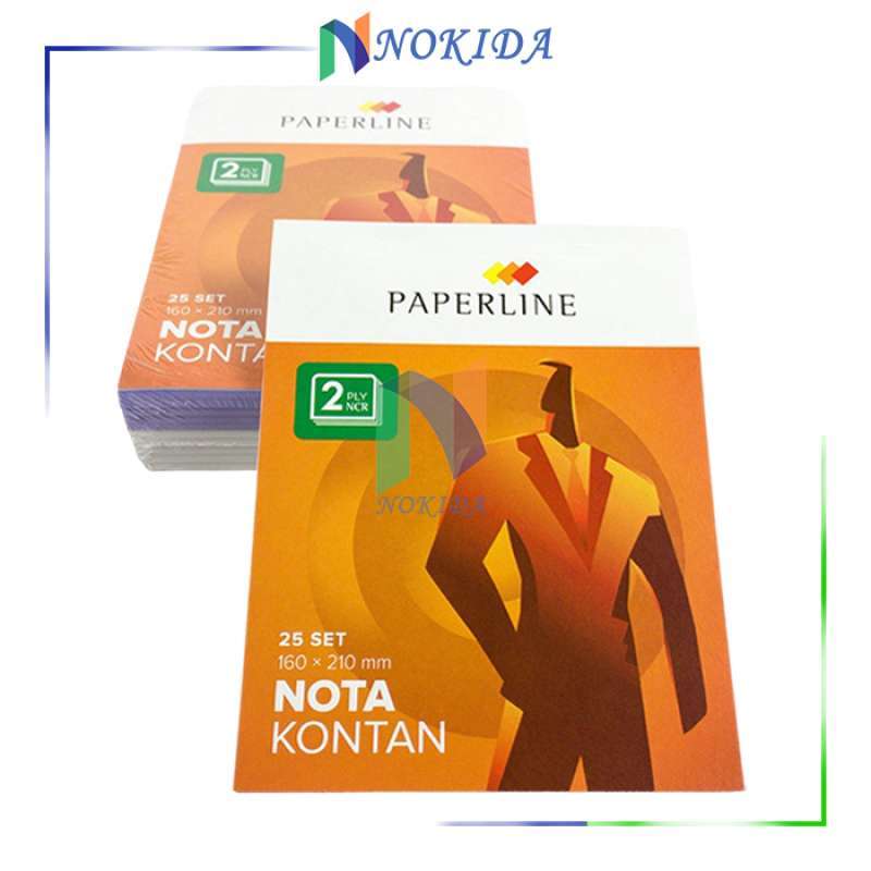 Jual Nokida Nota Barang Paperline (1 Pack/10 Pcs) / Nota Bon Belanja ...