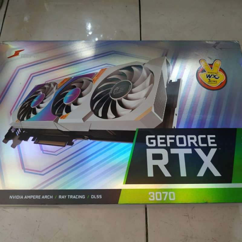 Promo Vga Colorful Igame Rtx 3070 Ultra Oc V - 8gb Gddr6 256bit White ...