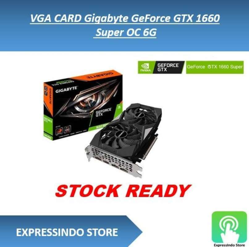 Promo Vga Card Gigabyte Geforce Gtx 1660 Oc 6g Diskon 23% Di Seller ...
