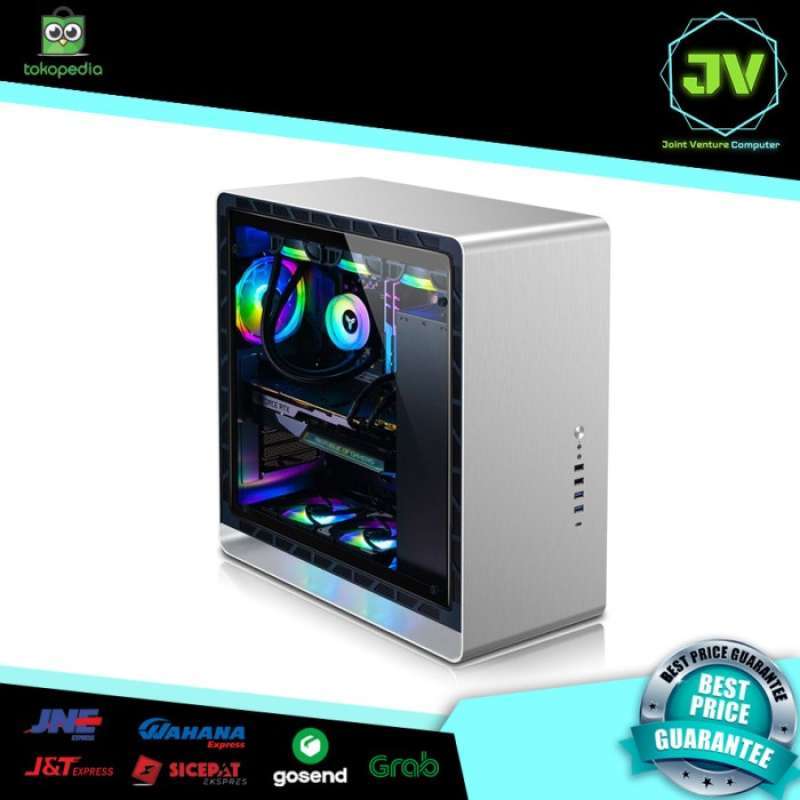 Promo Jonsbo Umx6-g Silver - Eatx/atx - Aluminum Case Diskon 23% Di ...