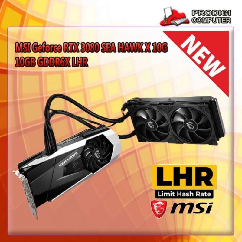 Promo Vga Msi Geforce Rtx 3080 Sea Hawk X 10g - 10gb Gddr6x Lhr Diskon ...